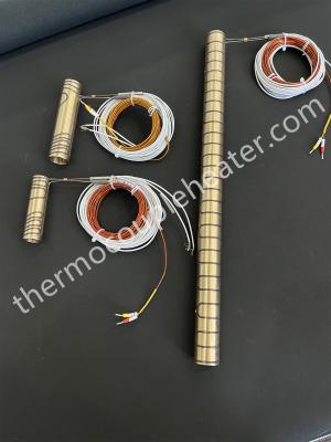 China Electric Resistance Axial Clamp Band Coil Heater with Thermocouple Type J for Hot Runner System for sale