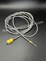 China K Type Flexible Thermocouple with Adjustable Compression Fitting and connector for sale