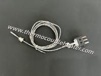 China Spring-Loaded Bayonet Thermocouple With 3-Pin Connector (Custom Lengths) for sale