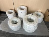 China 2 3 4 6 Cores Silver Plated Core Shielded Cable Rtd PT100 and Thermistor Silver Plated Extension Wire for sale