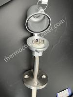 China High Temp Thermocouples with Ceramic Tubes and Heads in dual protective ceramic tube for sale