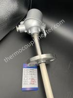 China High Temp Thermocouples with Ceramic Tubes and Heads in dual protective ceramic tube for sale