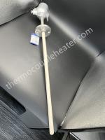 China High Temp Thermocouples with Ceramic Tubes and Heads in dual protective ceramic tube for sale