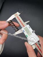 China Ultra-Compact Minitubular Coil Heater ID9.5mm Section 3.2x1.8mm For Limited Spaces for sale