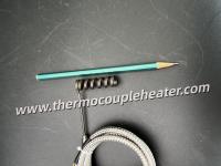 China Ultra-Compact Minitubular Coil Heater ID9.5mm Section 3.2x1.8mm For Limited Spaces for sale