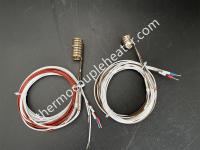 China brass Coil Heater with Thermocouple Type J for Hot Runner System for sale