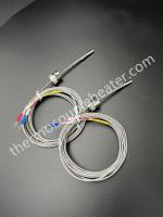 China K Type Thermocouple with Adjustable Compression Fitting and connector for sale