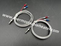 China M6 Screw-In Class A Type J Thermocouple Sensor For Injection Molding & Extruders for sale