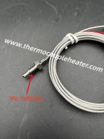 China M6 Screw-In Class A Type J Thermocouple Sensor For Injection Molding & Extruders for sale