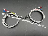 China M6 Screw-In Class A Type J Thermocouple Sensor For Injection Molding & Extruders for sale