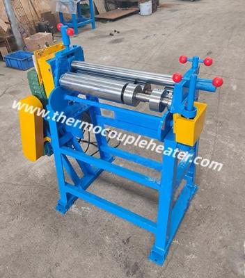 China Motorized 3-Roll Bending Machine For Mica Band Heater Manufacturing for sale