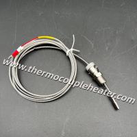 China Type J/K Thermocouple With Quick-Lock Bayonet Fitting, 1/4 & 1/8 NPT Thread Adapter for sale