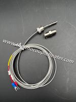 China Type J/K Thermocouple With Quick-Lock Bayonet Fitting, 1/4 & 1/8 NPT Thread Adapter for sale
