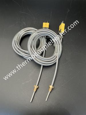 China flexible Thermocouple Measurement Range: -200-400 Degrees Probes Thermocouple Mineral Insulated for sale