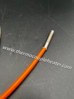 China Smooth Insertion Cartridge Heater With Crimped Cable And Built-in Thermocouple for sale