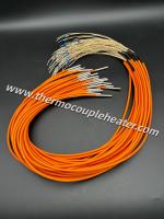 China Smooth Insertion Cartridge Heater With Crimped Cable And Built-in Thermocouple for sale