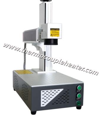 China High Precision 20W Fiber Laser Marking Machine, Desktop Type for Metal for sale