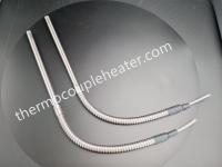 China Cartridge Heater In Electric Cartridge Heater With flexible tube in L shape for sale