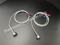 China PT100 Magnetic Surface Temperature Sensor with metal mesh Lead [-50...450°C] for sale