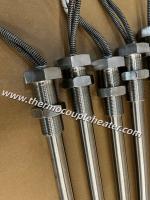China SS316L Screw-in Immersion Cartridge Heater With Hex Nut Fitting For Industrial Oil Heating for sale