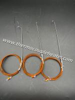 China Precision Pre-Bended Thermocouple Assembly Custom Molded J Type Sensor For Complex Mounting for sale