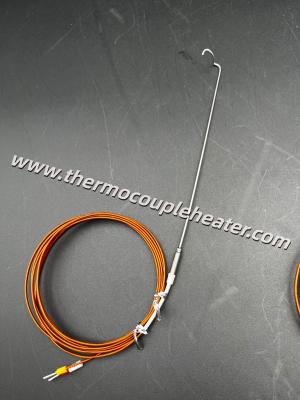 China Precision Pre-Bended Thermocouple Assembly Custom Molded J Type Sensor For Complex Mounting for sale