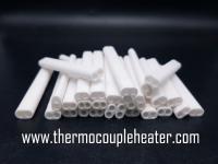 China Alsint C799 99.7% Alumina Ceramic Double-Hole Insulating Tubes for High-Temperature Thermocouples for sale