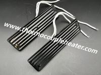 China 245x60mm Black Ceramic Infrared Heater Elements (220V 1KW, 850°C) for sale