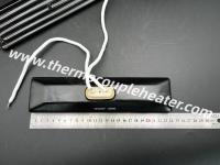 China 245x60mm Black Ceramic Infrared Heater Elements (220V 1KW, 850°C) for sale