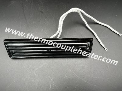 China 220V 1KW Infrared Ceramic Heater Panels with Ceramic Bead Leads for sale