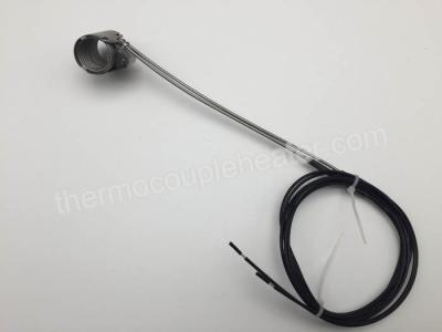China 240V 268W Axial Clamp Mini Coil Heater With Thermocouple For Hot Runner System for sale