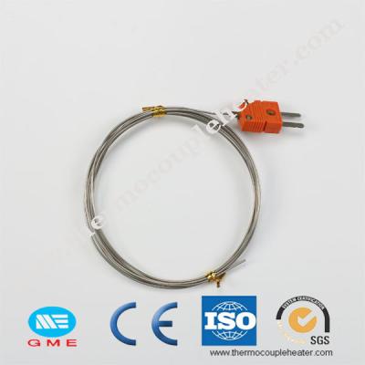China Assembly Thermocouple RTD With K E J B R S Type Thermocouple With Plug for sale