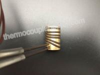 China ID 12 MM Press In Brass Coil Heater For Plastic Industry Without Thermocouple for sale