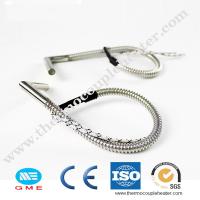 China 100W 110V Electric Cartridge Heater With Angle Lead Wire 203mm For Plastic Machinery for sale
