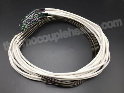 China 4.2x2.2mm Coil / Cable Heaters With J Type Thermocouple And White Silicone Varnished Cable for sale