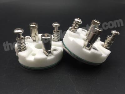 China 2-6 Pins Thermocouple Components Ceramic Terminal Connection Block D-2P-C for sale
