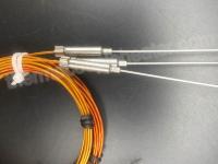 China CE Thermocouple RTD Type J With Kapton Insulated Cable For Plastic Industry for sale