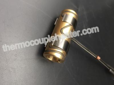 China Press In Brass Nozzle Coil Heaters With Metal Clap For Hot Runner System for sale