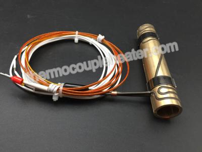 China Inner Diameter 15MM Press In Brass Coil Heaters With Thermocouple J for sale