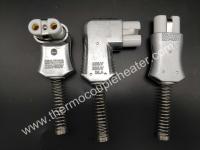 China Industrial Heater High Temperature Ceramic Plug Connector straight curved 220V-600V 35A for sale