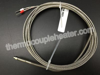 China Type J Miniature Adjustable Thermocouple For Plastic Industry for sale