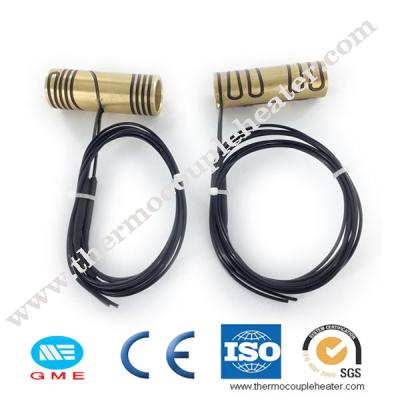 China Hot Runner System Pressed In Brass Coil Heater With Thermocouple for sale