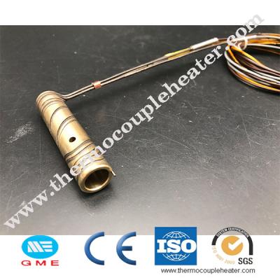 China MICC Thermocouple Brass Hot Runner Coil Heater With Nickel Sheath for sale