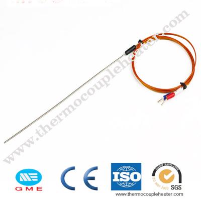 China PT100 Type SS304 SS316 Robe Thermocouple For Moulds for sale