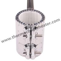 China SS304 Sheath Nichrome Resistance Wire Ceramic Band Heaters For Plastic Industry for sale