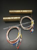China Microtubular Resistor Brass Coil Heaters For Plastic Injection Industry for sale