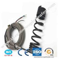 China Electric Stainless Steel Brass Thermocouple J Hot Runner Coil Heater for sale