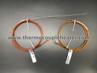 China Hot Runner Nozzle Thermocouple Type J With Kapton Lead Cable for sale