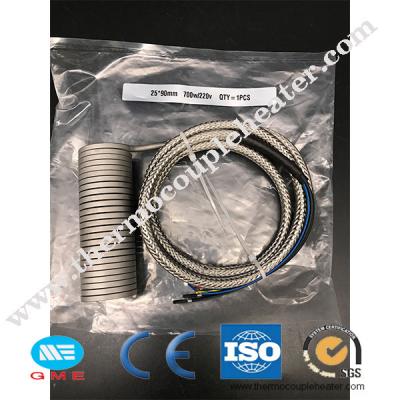 China Electric Spring Hot Runner Coil Heater With Thermocouple for sale