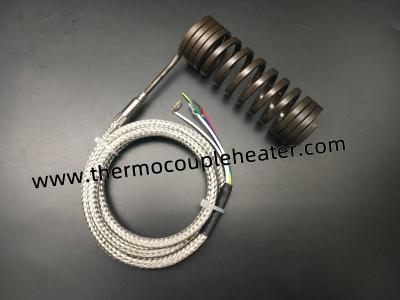 China Hot Runner System Spiral Heater With Built In Thermocouple J for sale